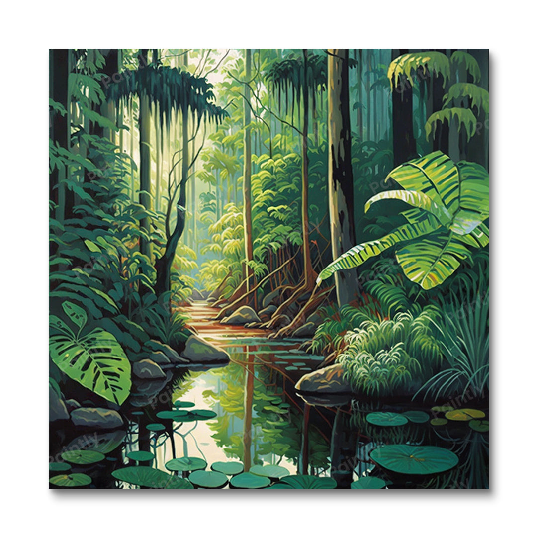 The Daintree Rainforest Australia I (Diamond Painting) – Diamond Art ...