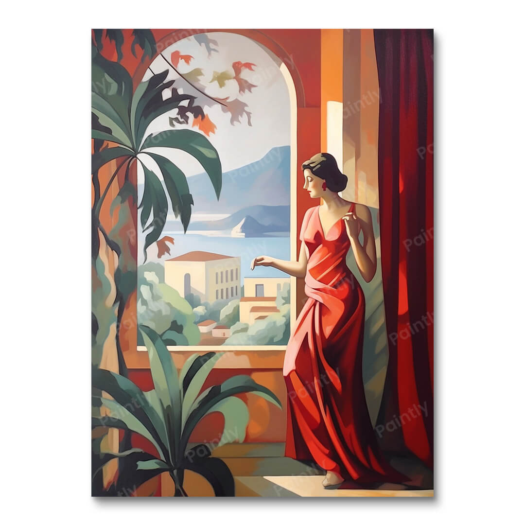 Lady of the Louver (Diamond Painting) – Diamond Art Kits Australia