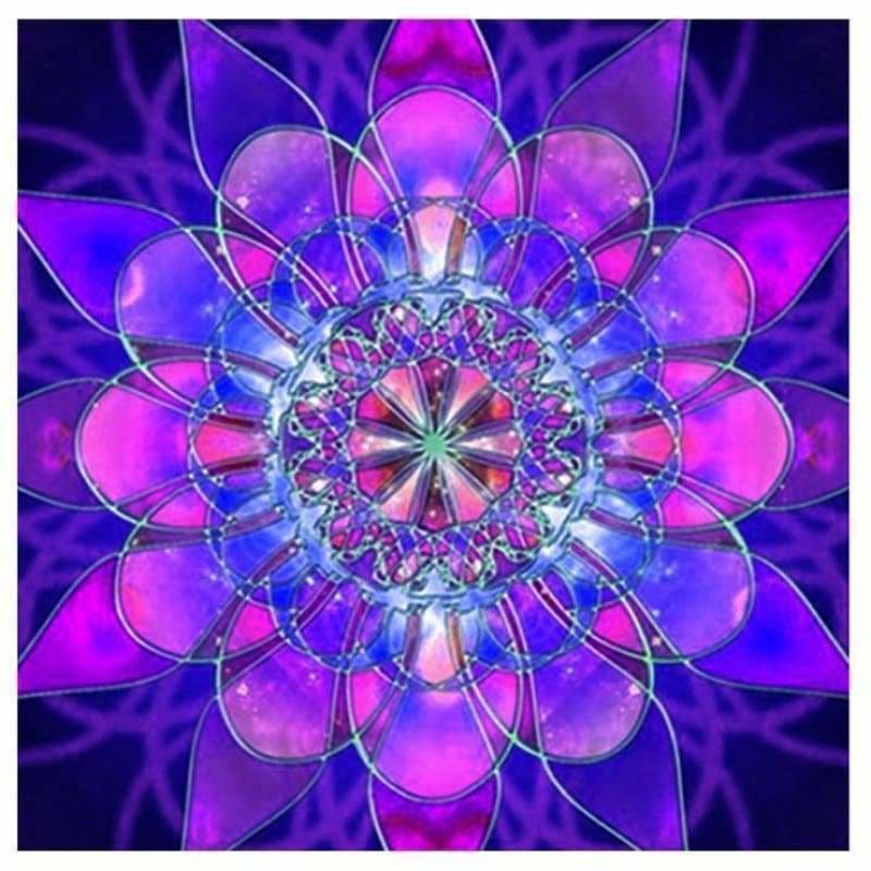 Rhinestone Art Mandala Full Drill - 5D Diy Crystal Diamond Painting Ki ...